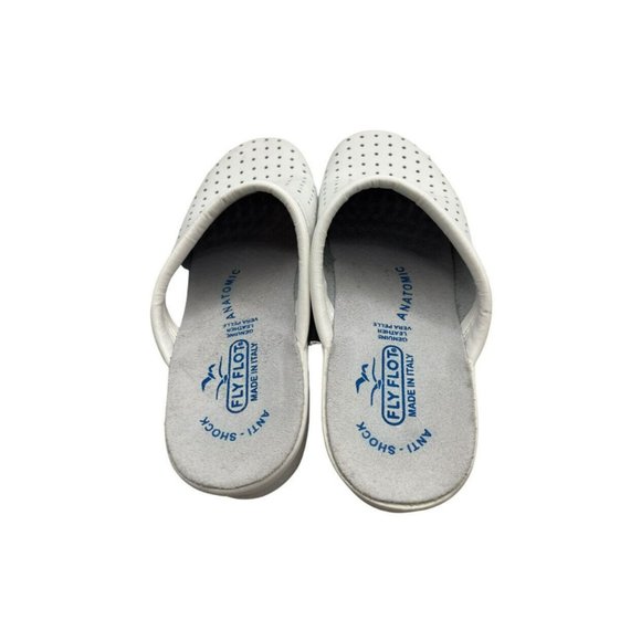 Fly Flot | Shoes | Fly Flot Womens Made In Italy White Comfort Anti ...